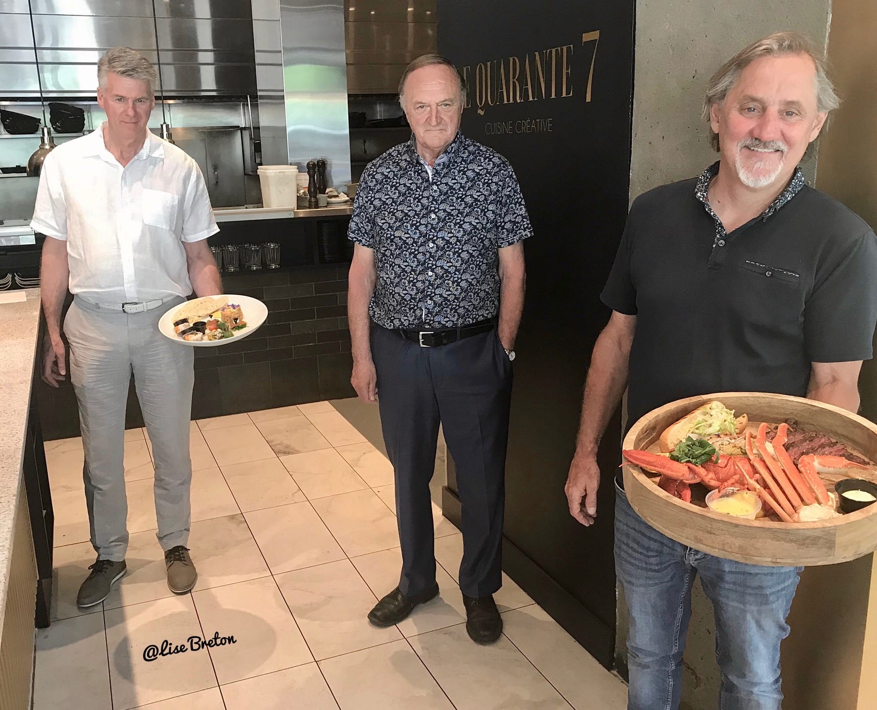 Lancement du menu " Goûter le Québec Maritime" par l'AQIP du restaurant ...