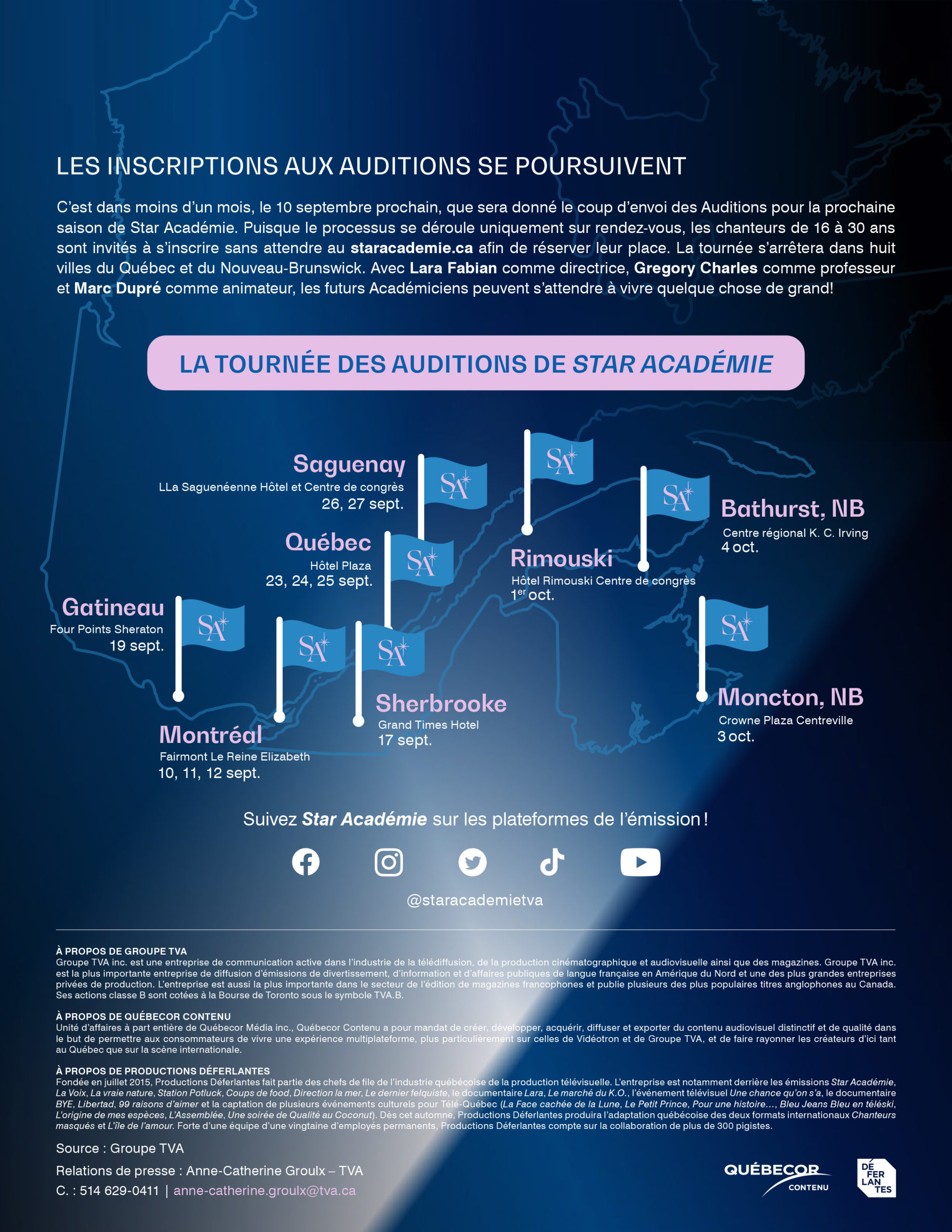 Star Académie | Gregory Charles de retour comme professeur de Chant! | Arts et culture