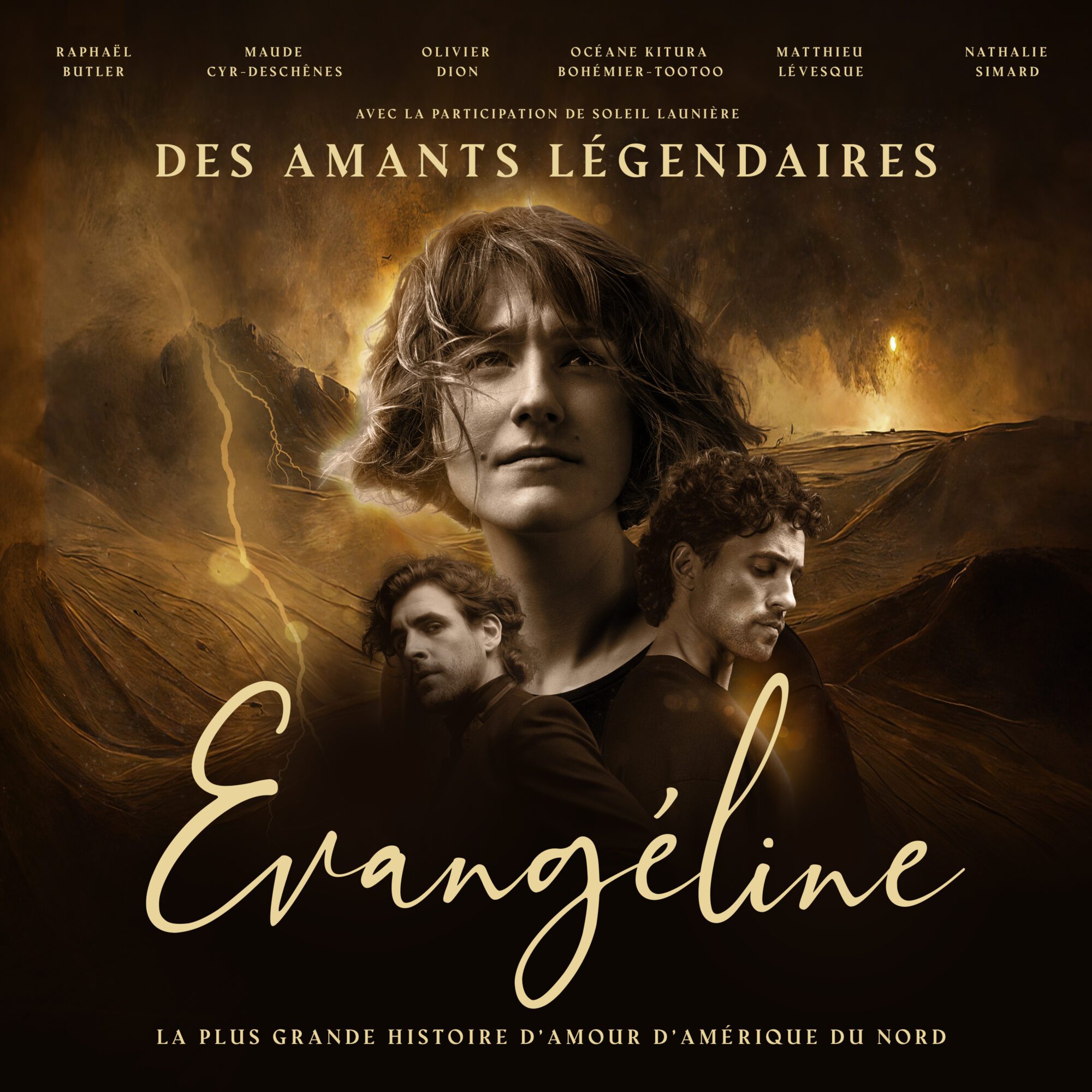 Evangéline - Le spectacle musical -Des amants légendaires | Arts et culture