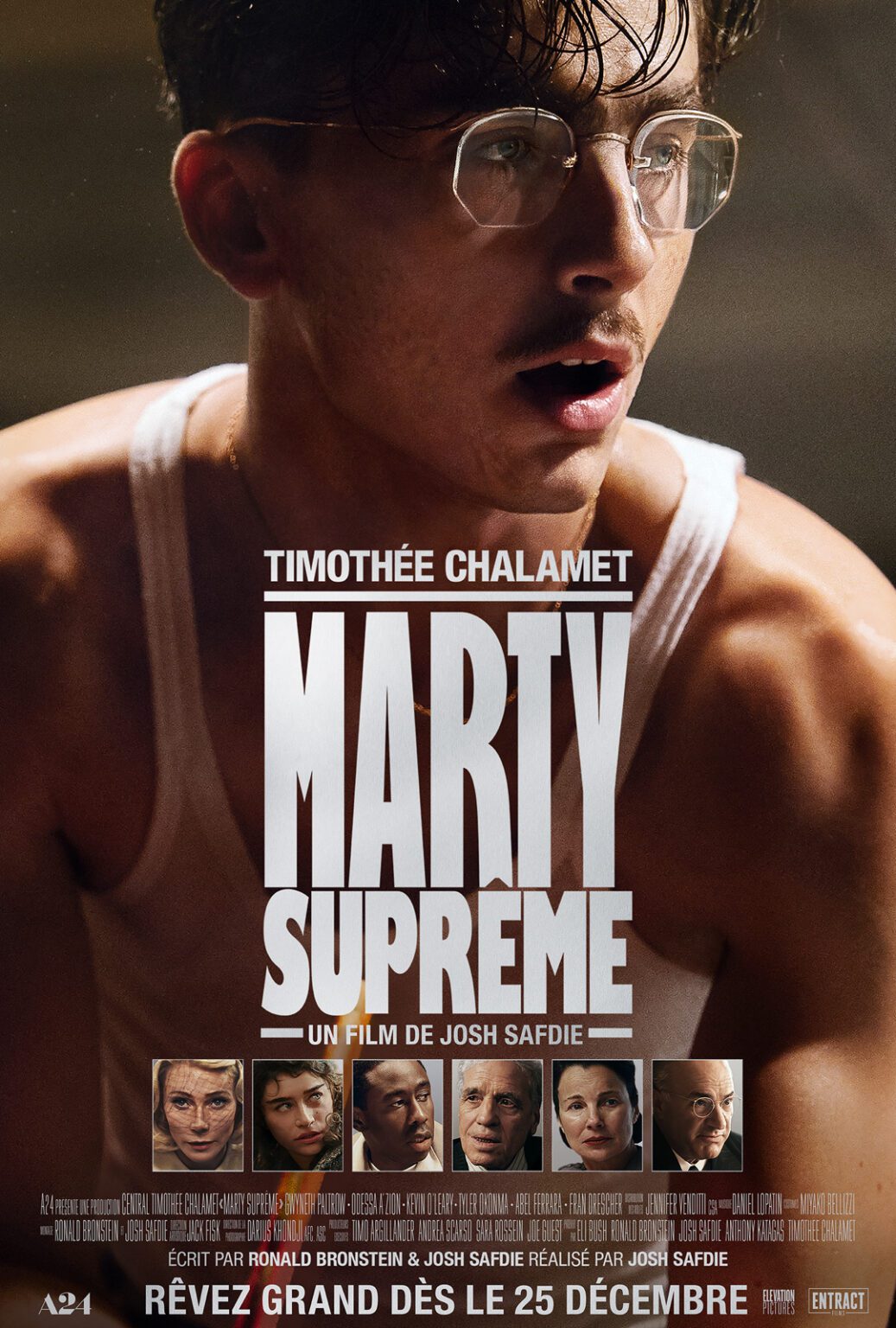 Marty Suprême au cinéma Le Clap - Du tennis de table son meilleur ...