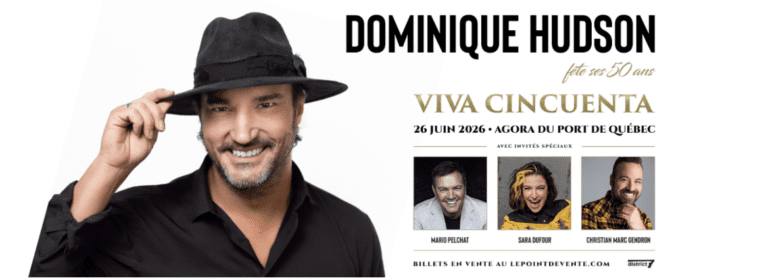 DOMINIQUE HUDSON célèbre ses 50 ans avec VIVA CINCUENTA | Arts et culture